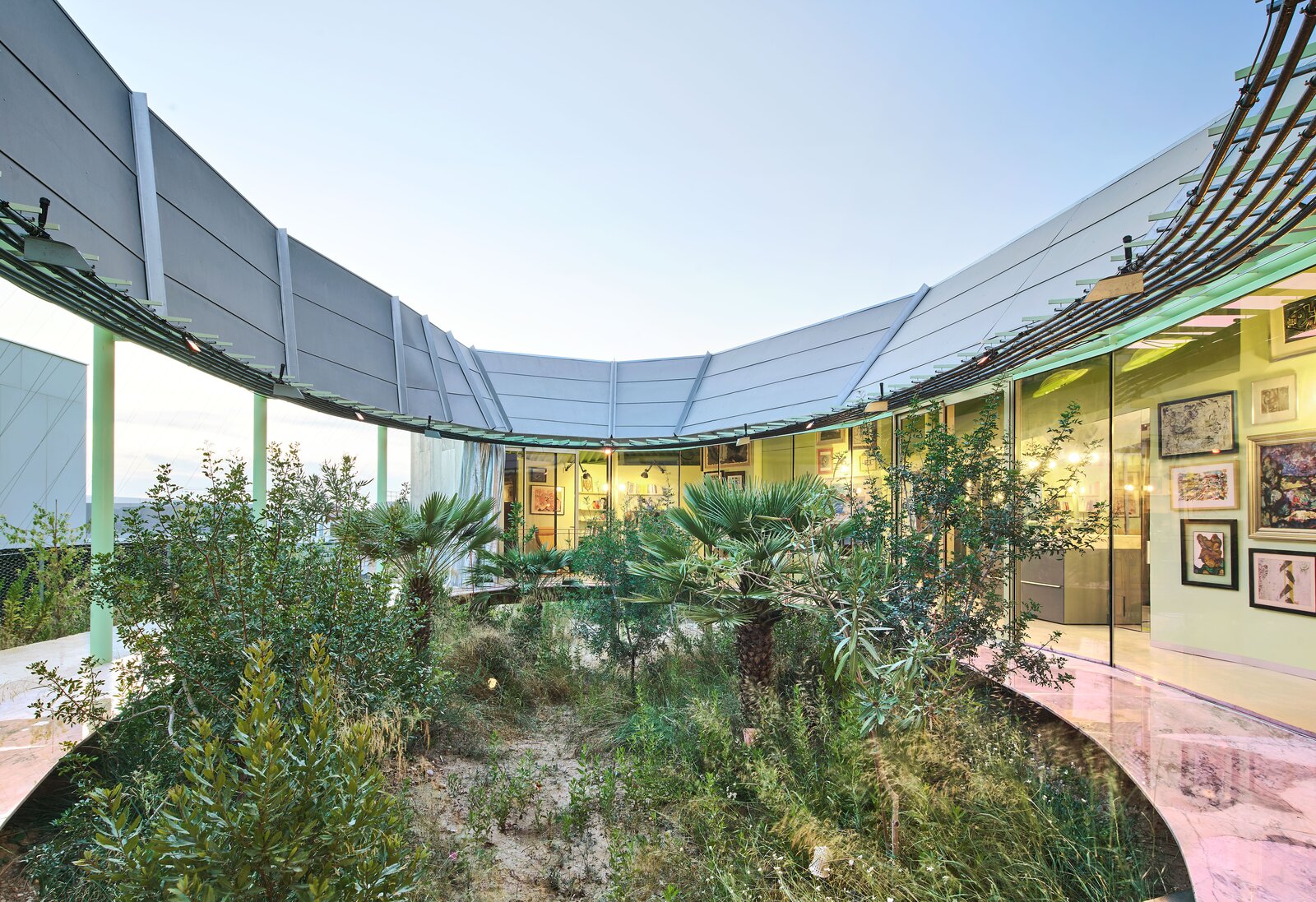 Photo 3 of 17 in This Glass-Wrapped Home in Spain Is Regenerating Its ...