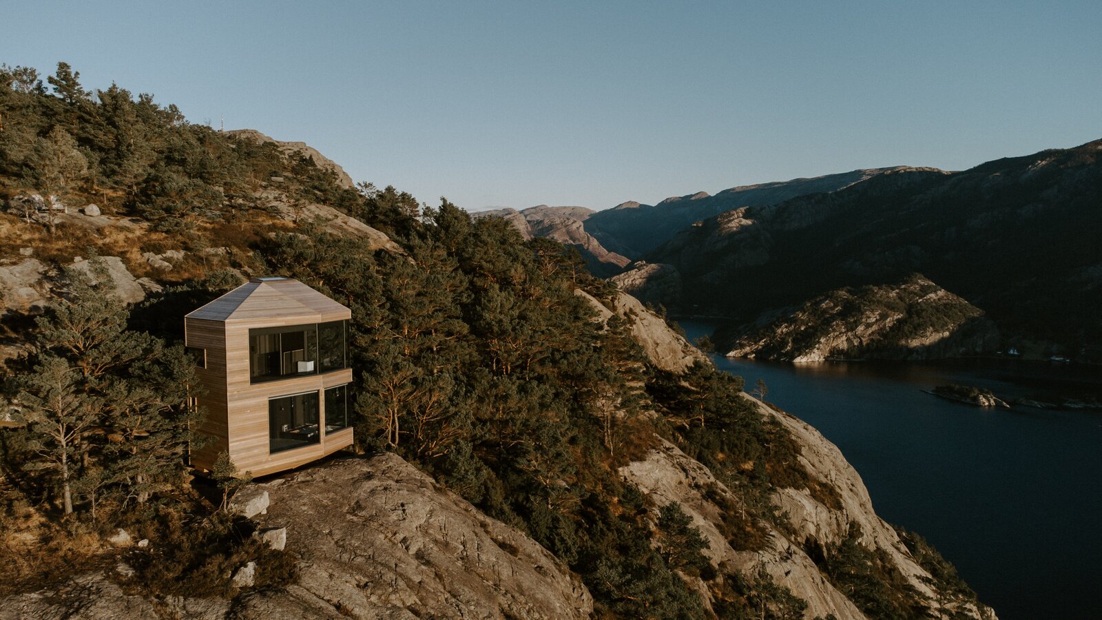 Photo 8 of 20 in These Remote Cabins “Float” Above a Fjord in Norway ...
