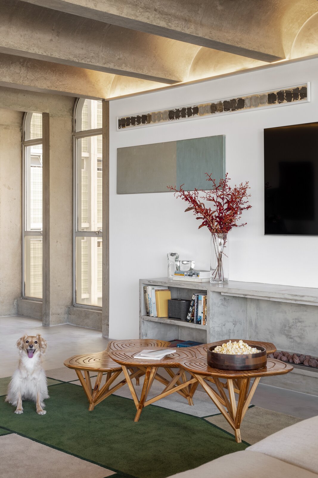 Photo 8 of 26 in Rhythmic Ceiling Arches Provide Support—and Eye Candy ...