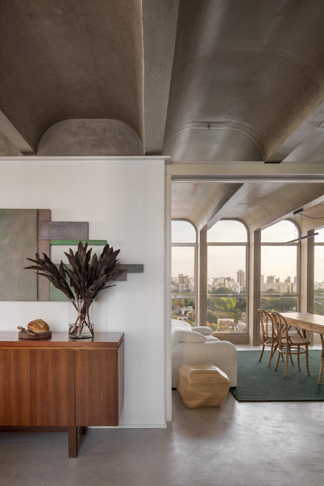 Photo 11 of 26 in Rhythmic Ceiling Arches Provide Support—and Eye Candy ...