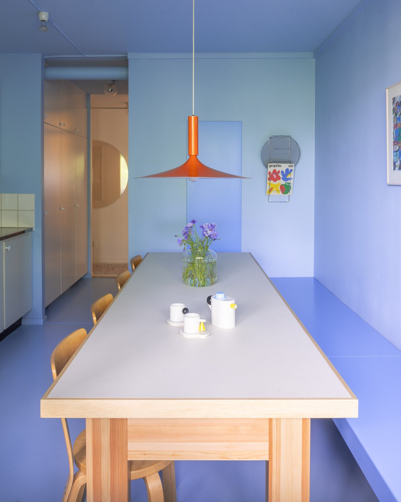 Photo 3 of 16 in This Renovated Apartment’s Primary Color Scheme Is ...