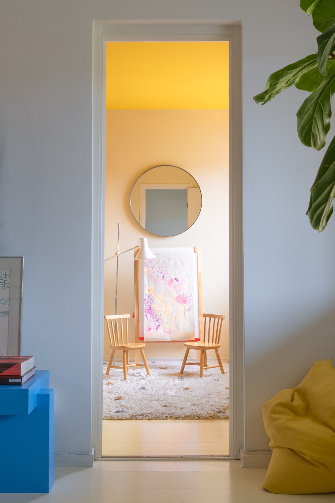 Photo 15 of 16 in This Renovated Apartment’s Primary Color Scheme Is ...