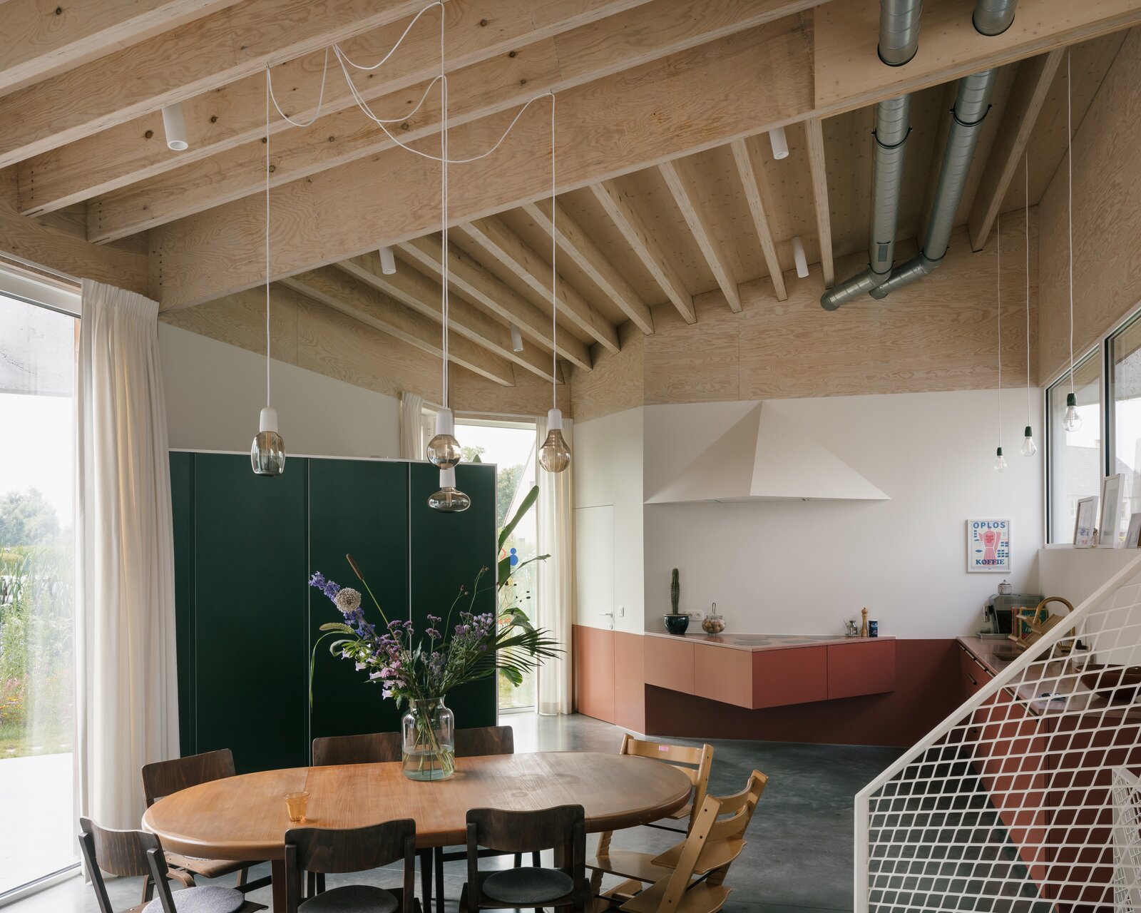 Photo 6 of 22 in A Triangle-Shaped Kitchen Range Is Just the Start of ...