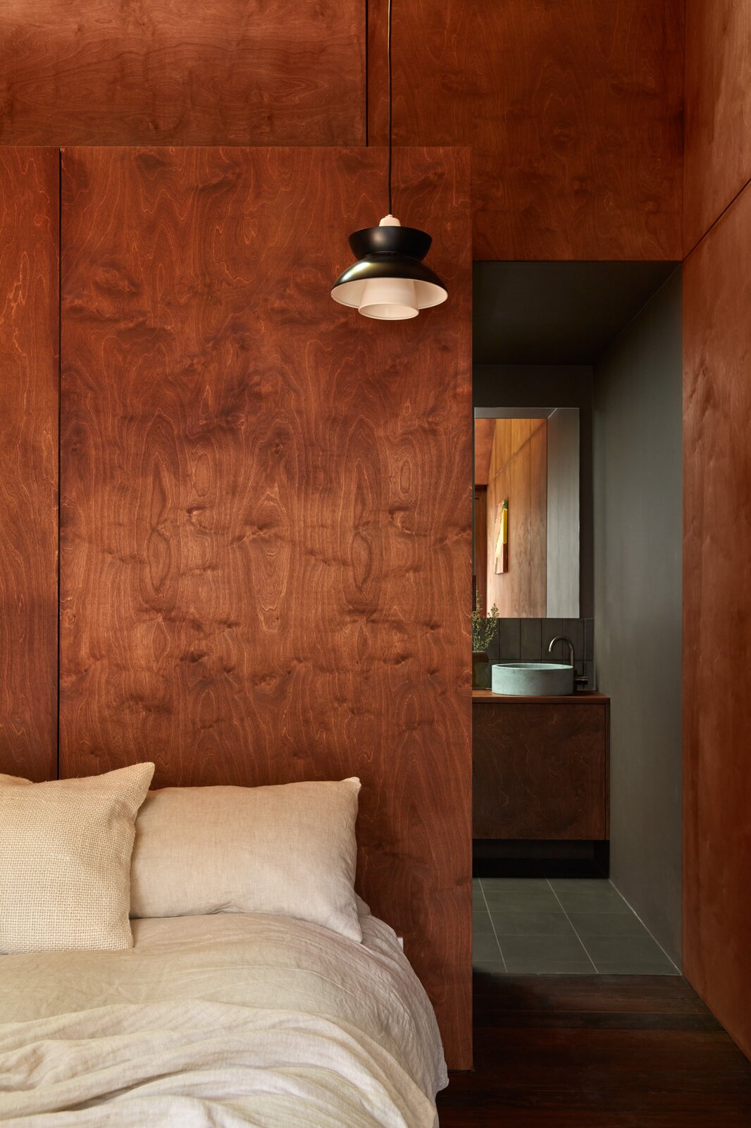 Photo 13 of 22 in Dark Timber Cladding Hides a Soaring Extension at the ...