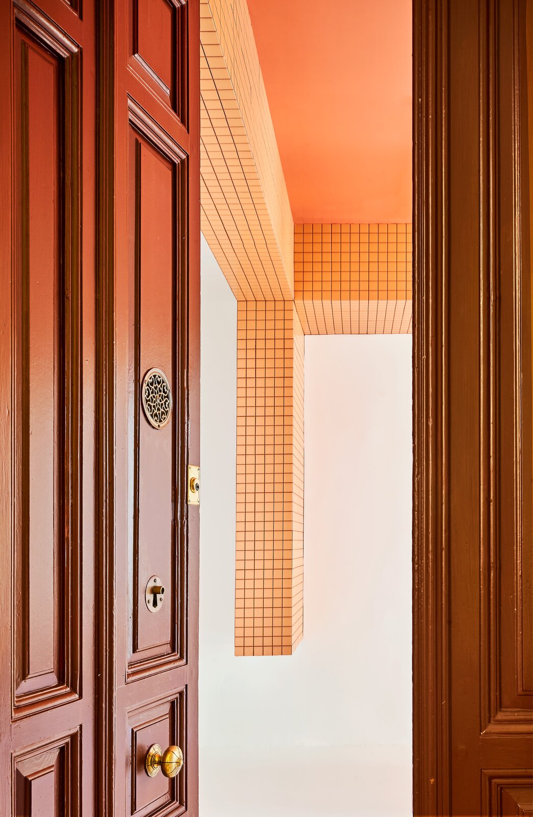 Photo 1 of 16 in ’80s-Inspired Neon Tile Gives a Madrid Apartment a ...