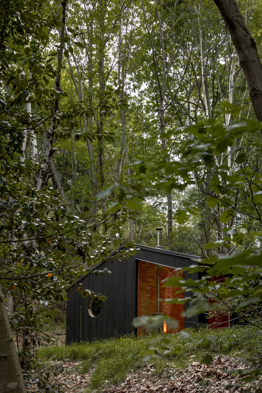 Photo 3 of 9 in A Shed in Spain’s Basque Country Is Reworked Into a Tiny Cabin With a Woodshop ...