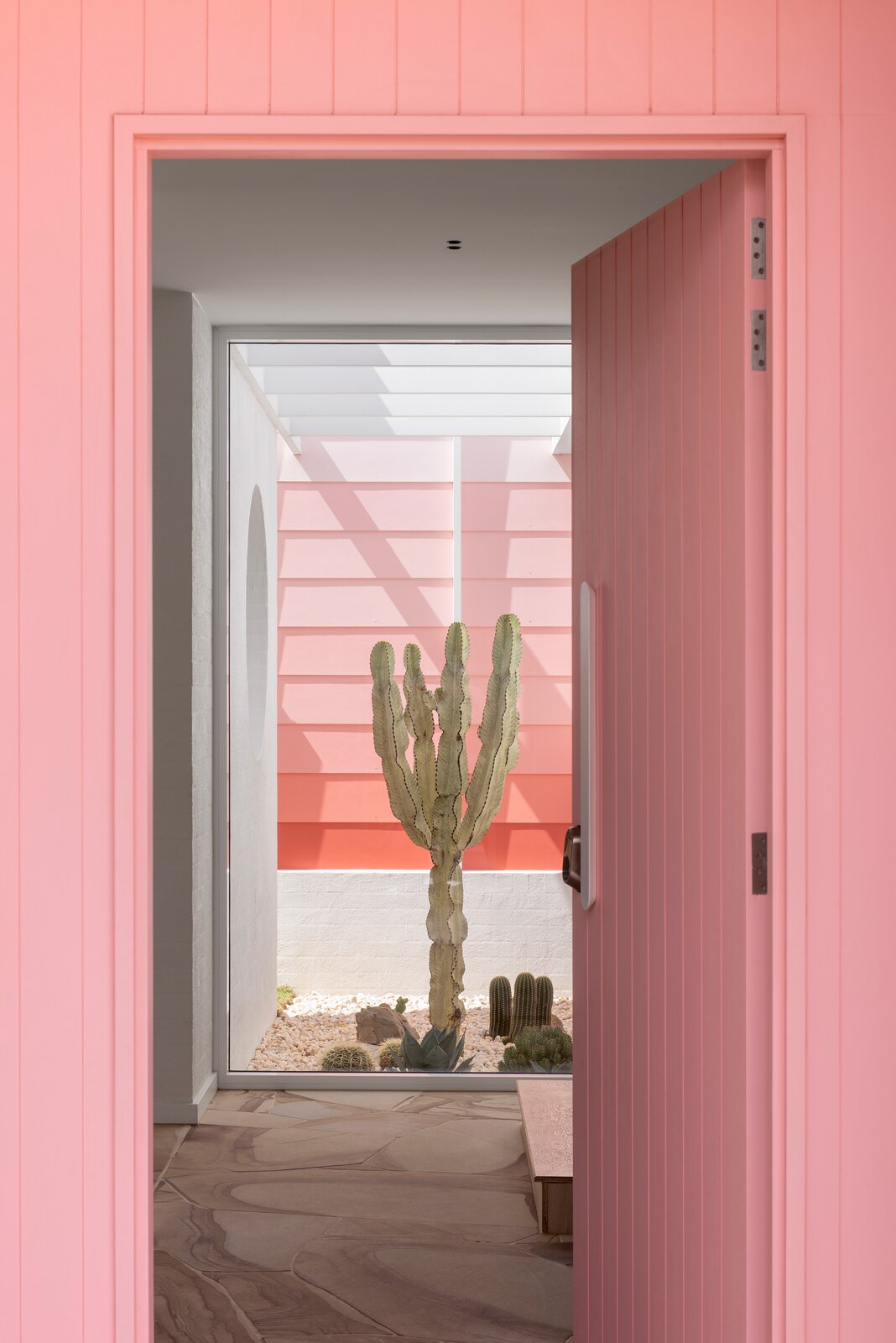Photo 6 Of 23 In This Elevated Australian Beach Shack Has A Vaporwave Sunset Facade Dwell