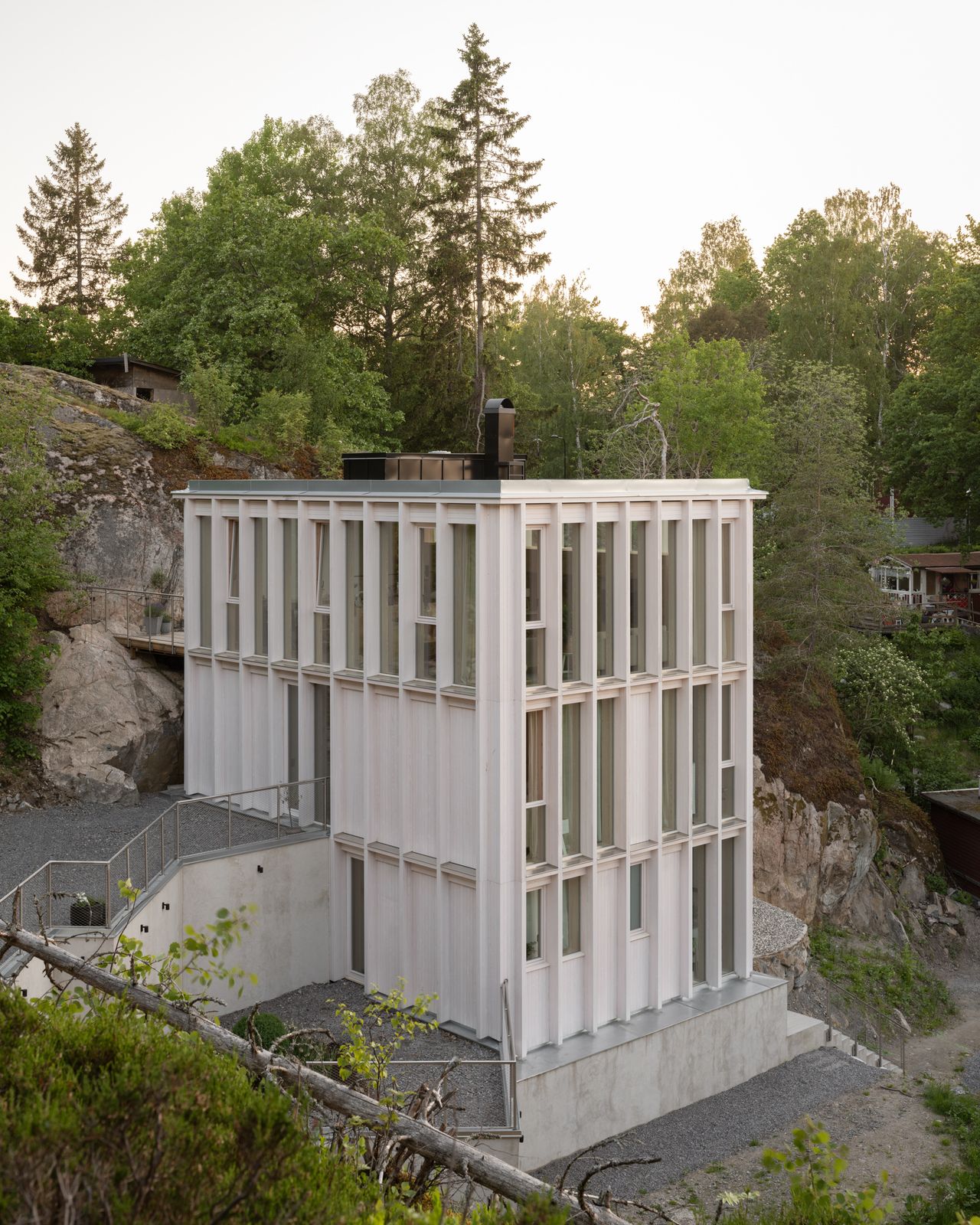 Photo 3 of 12 in Why Does This Swedish Home Look So Crisp? The Wood ...