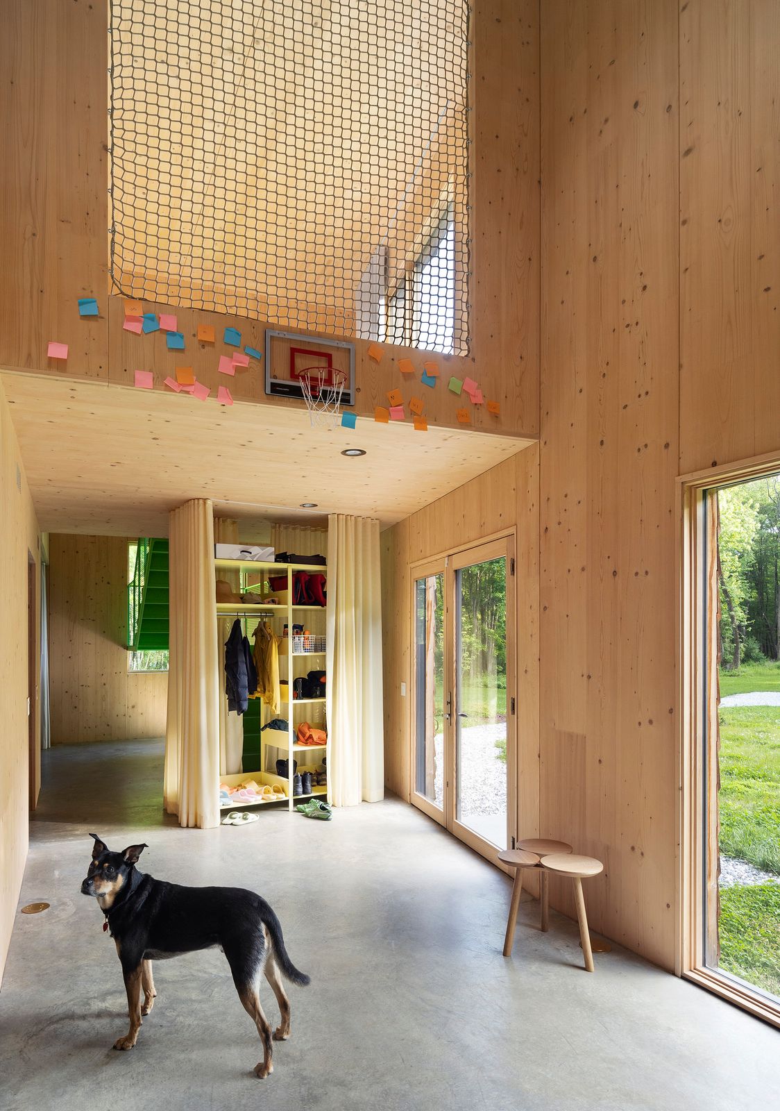 Photo 8 of 13 in Live-Edge Siding Covers This Prefab Cabin in Upstate ...