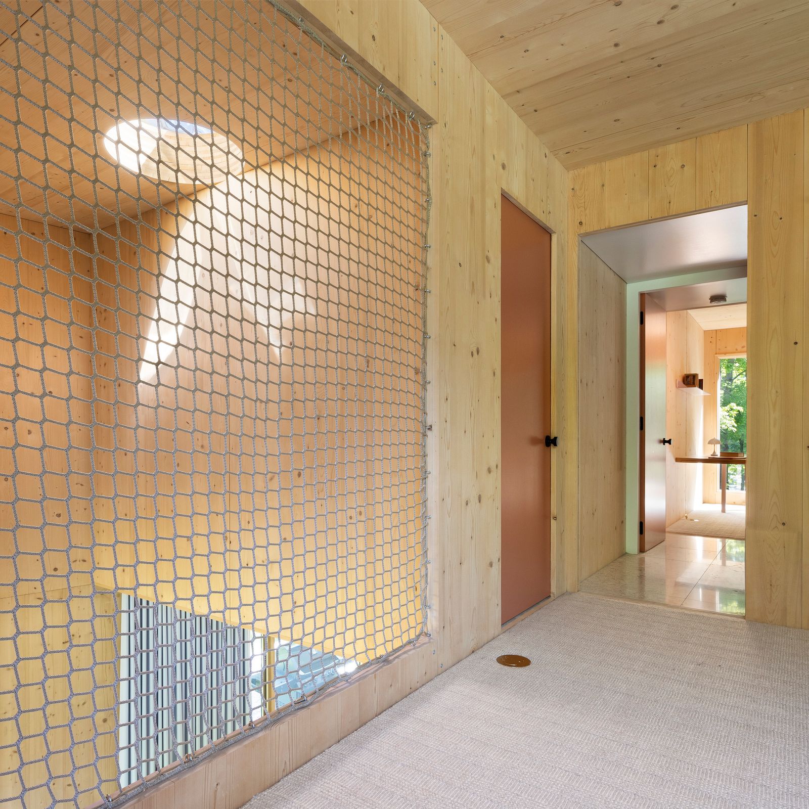 Photo 10 of 13 in Live-Edge Siding Covers This Prefab Cabin in Upstate ...
