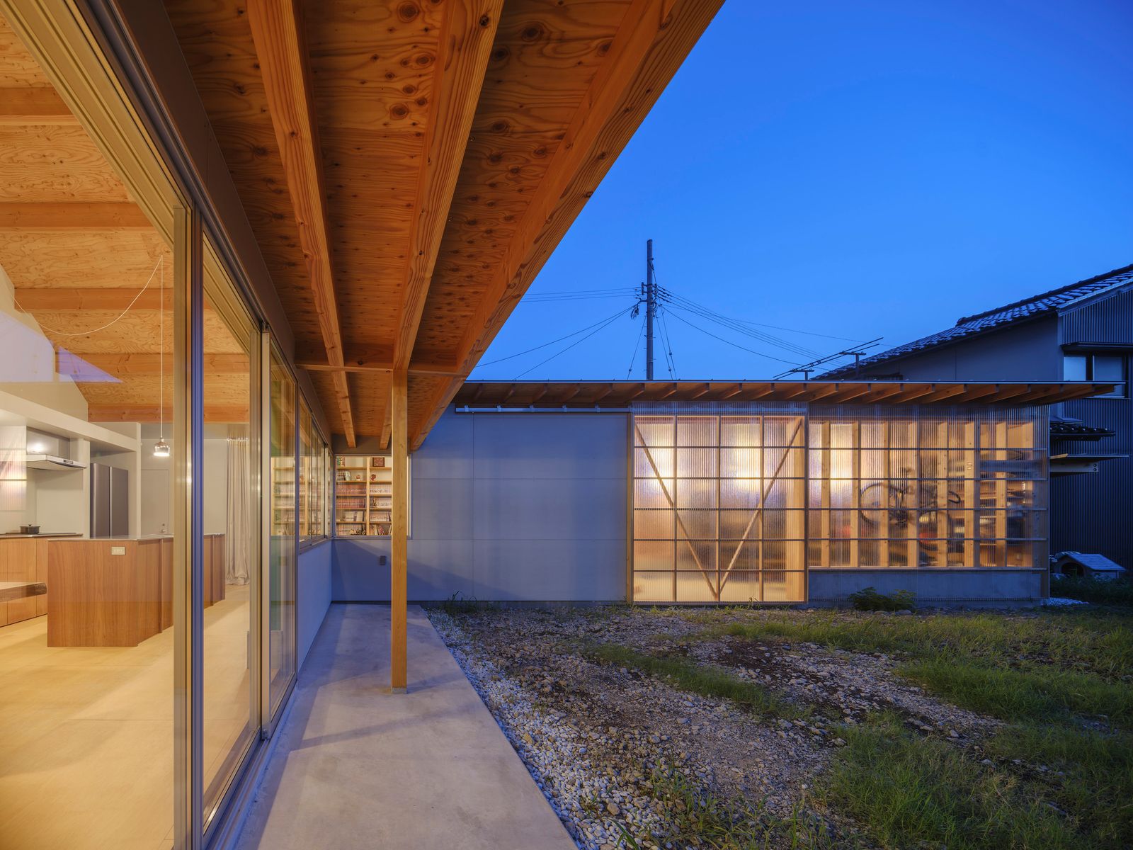 Photo 13 of 14 in You Enter This Japanese Home Through the Camping Gear ...