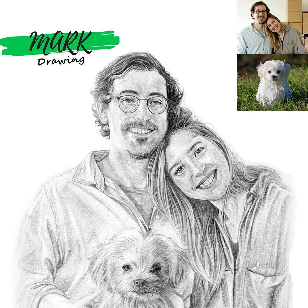 Easy Portrait Drawing | Mark Drawing Ltd (2 Photos) - Dwell