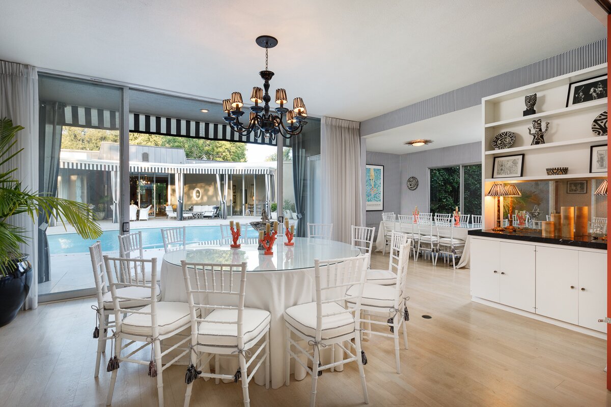 Photo 7 of 10 in John Elgin Woolf-Designed Hollywood Regency Estate ...