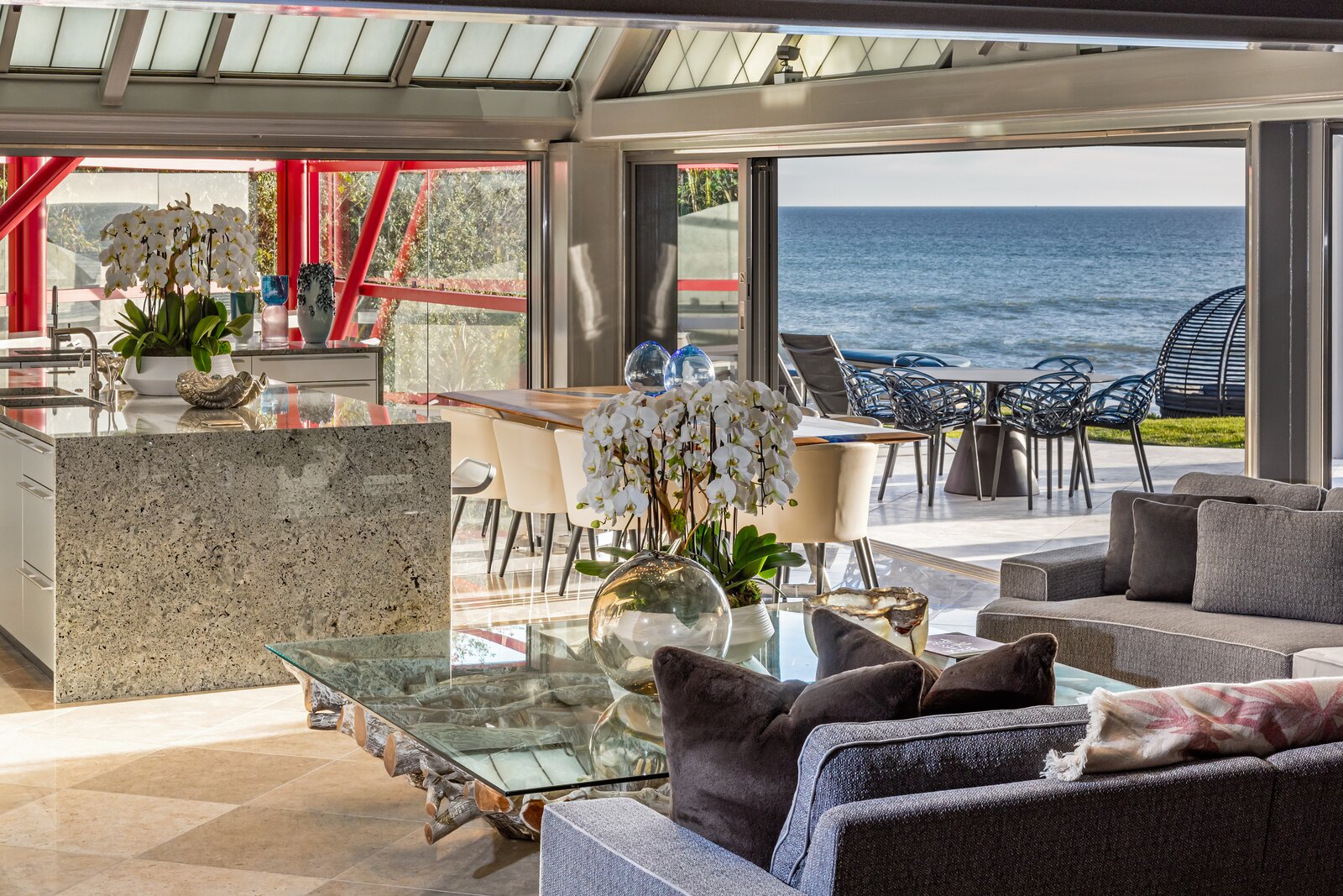 Photo 5 of 14 in Edward R. Niles-Designed Modern Architectural W/ 75 ...