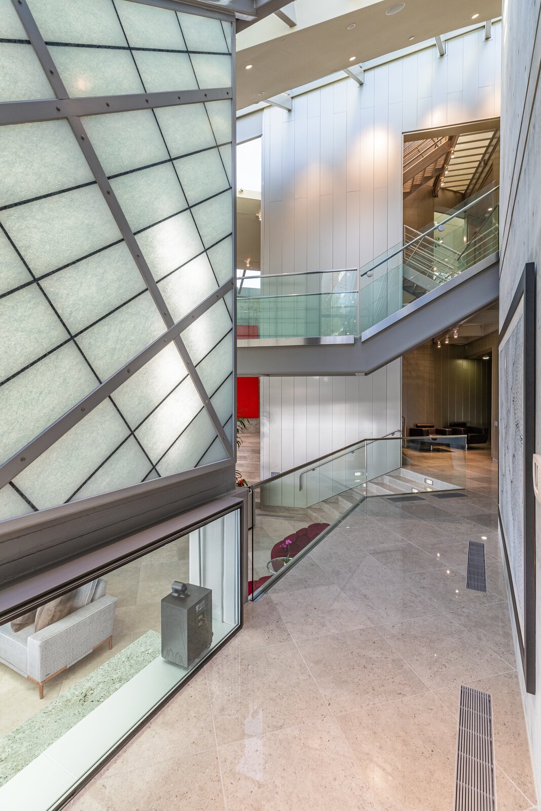 Photo 7 of 14 in Edward R. Niles-Designed Modern Architectural W/ 75 ...