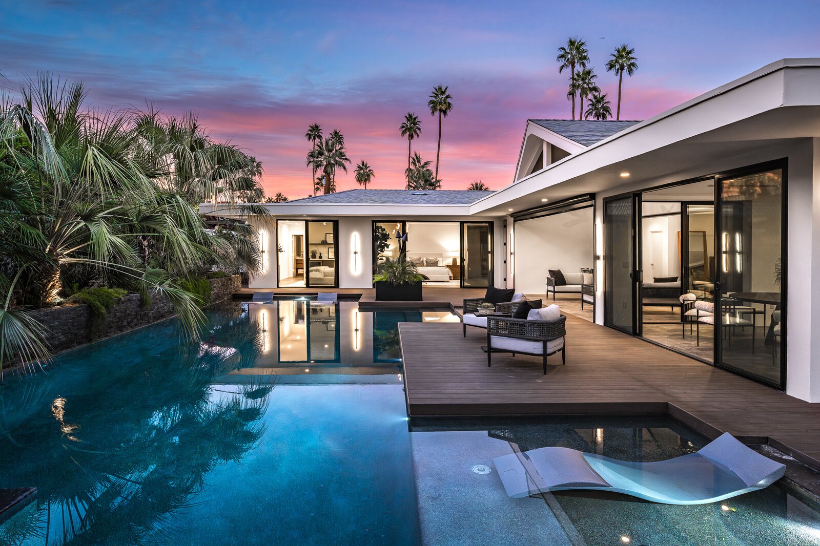 Photo 9 of 10 in Reimagined Palm Springs Residence by TED Construction, Featuring Attached ...