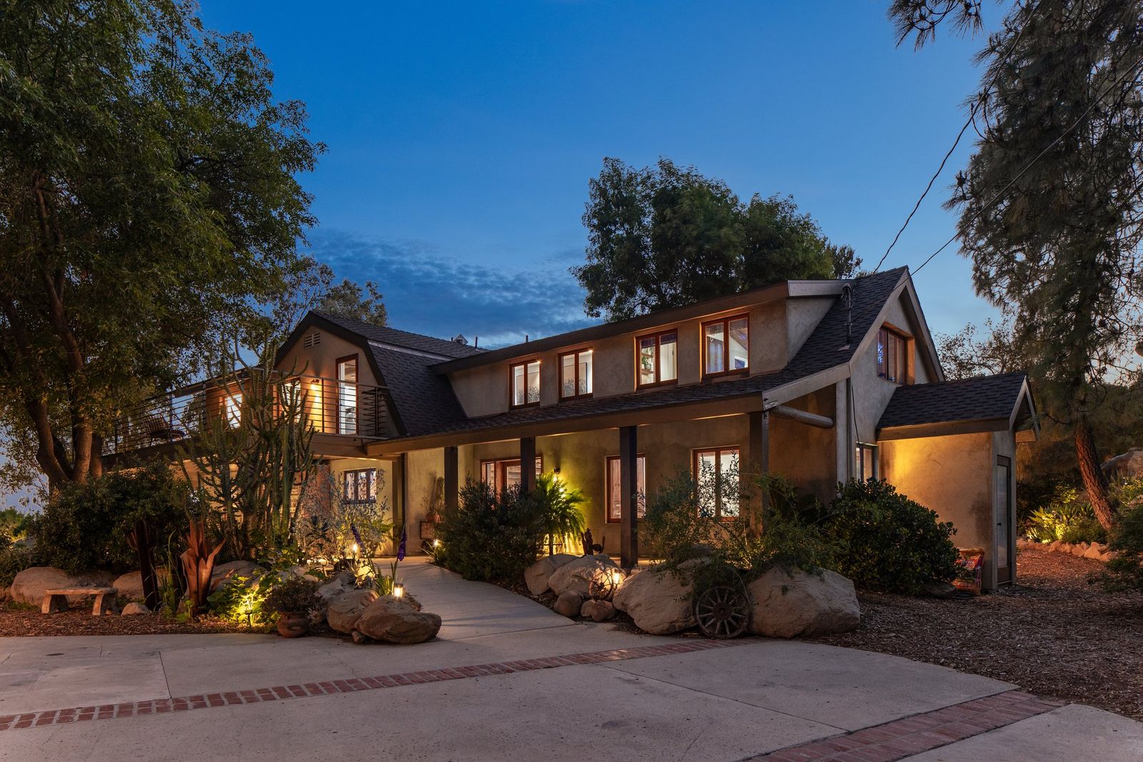 Photo 1 of 14 in A Celebrity-Favored Log Estate in LA’s “Other Hills ...