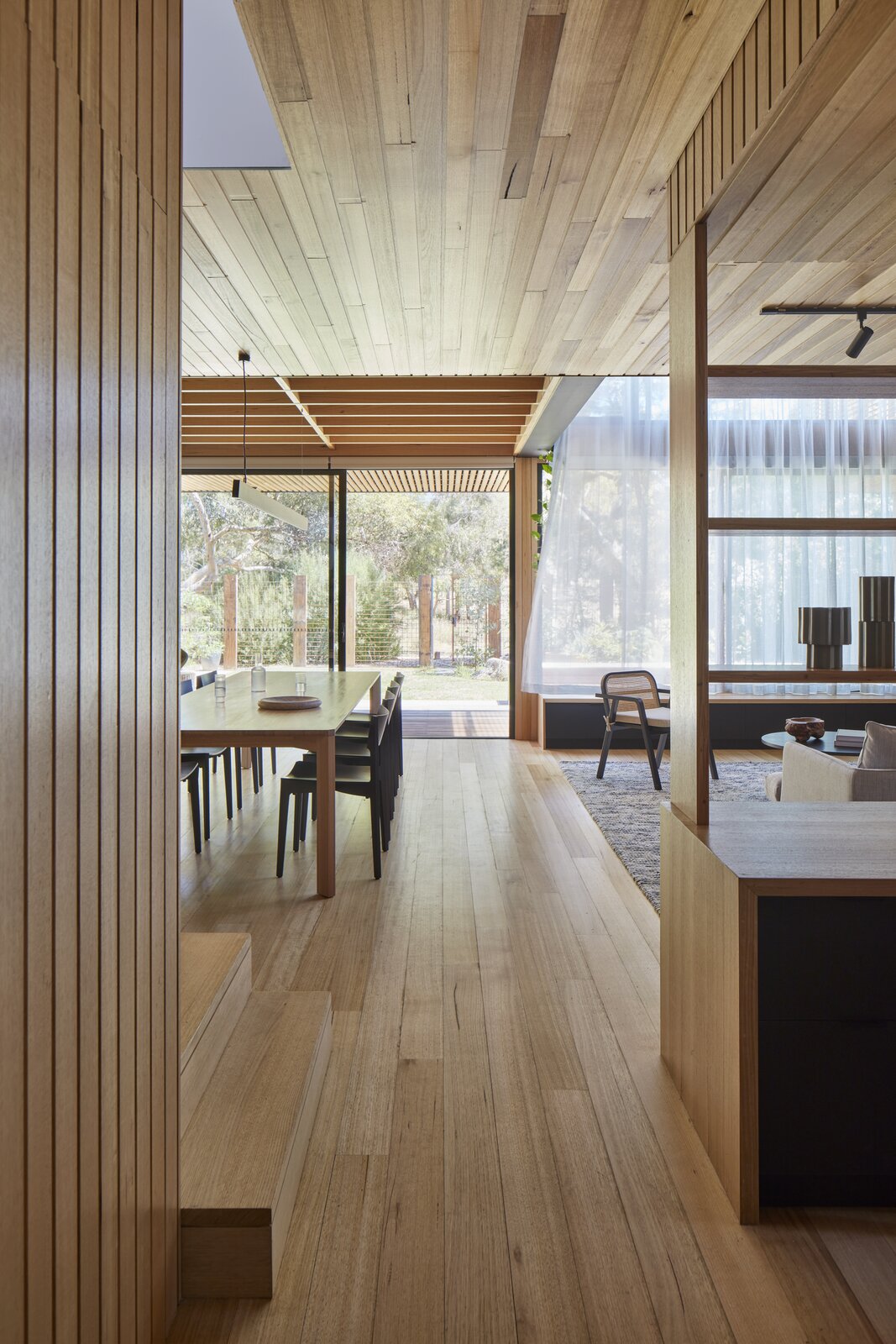 Photo 5 of 15 in A Soaring Timber Extension Revs Up a Quiet Suburban ...