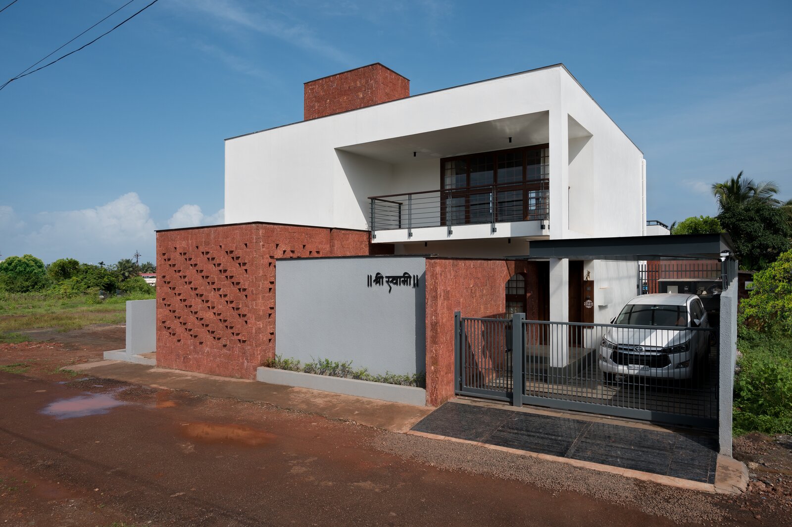 Photo 1 of 35 in House with Hidden Gardens by Hrishikesh More ...
