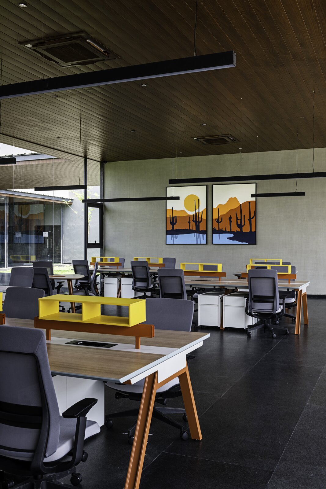 Photo 1 of 21 in THE COURTYARD OFFICE by MANY GRAY STORIES - Dwell