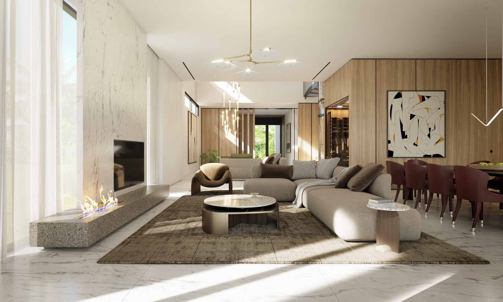 Photo 5 of 9 in $11.9M Waterfront Mansion with Massive Rooftop Is a ...