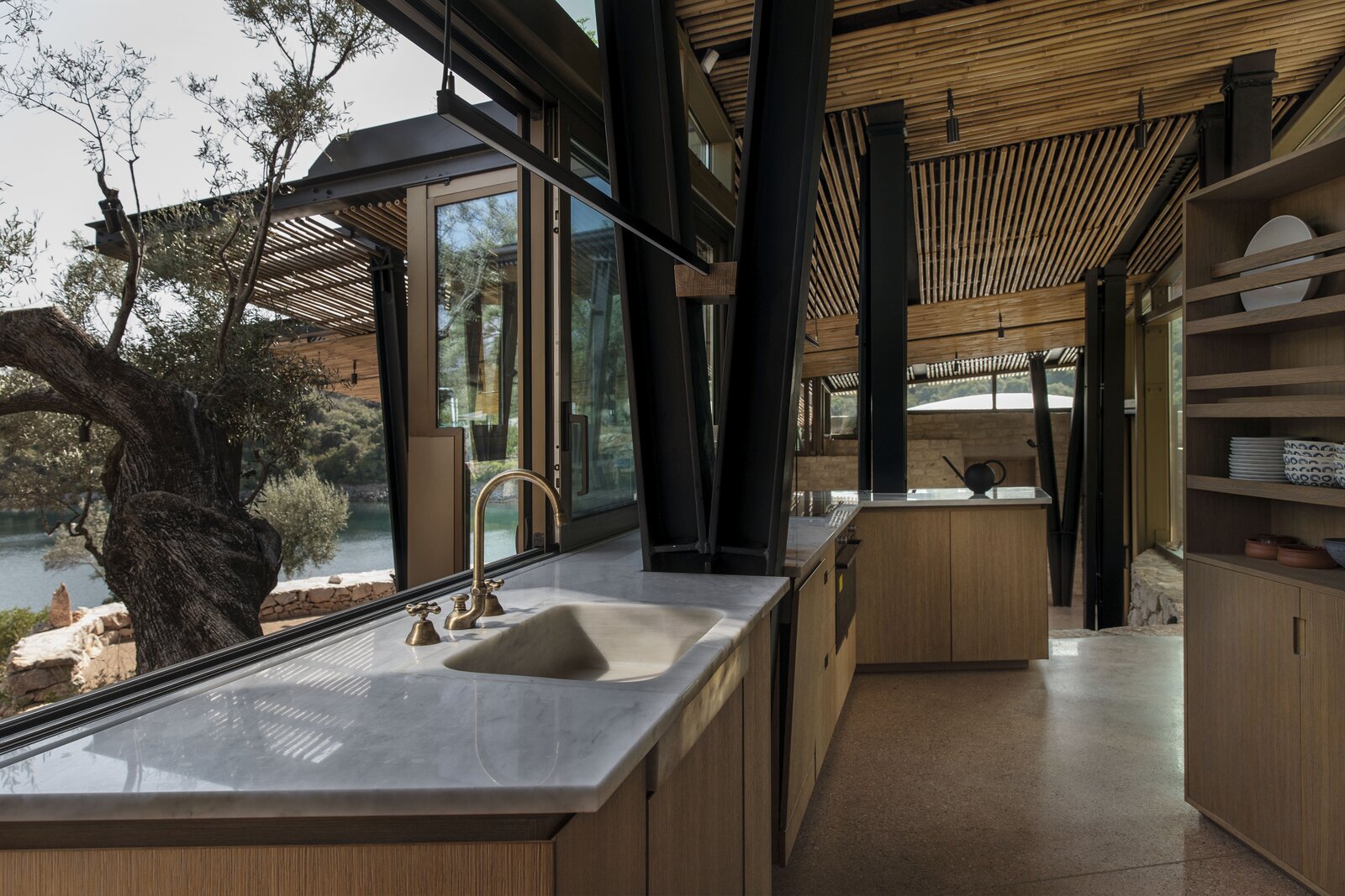 Photo 17 of 21 in A Cluster of Earthy, Stone-Built Huts Form a Far-Out ...