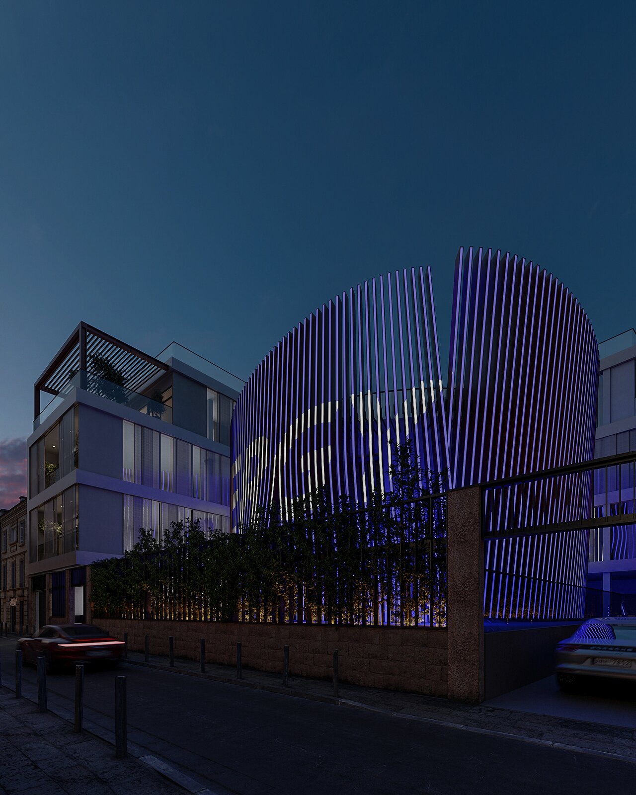 Photo 9 of 10 in Cylindric Facade For An Office Building In Limassol by ...