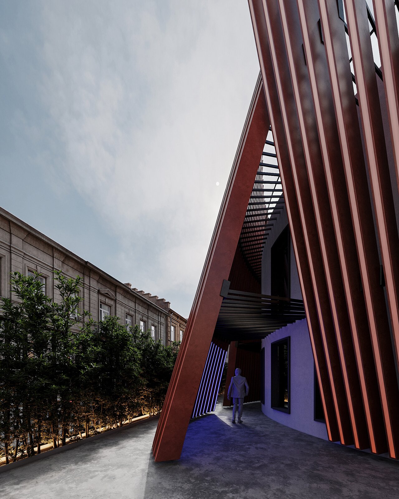 Photo 5 of 10 in Cylindric Facade For An Office Building In Limassol by ...