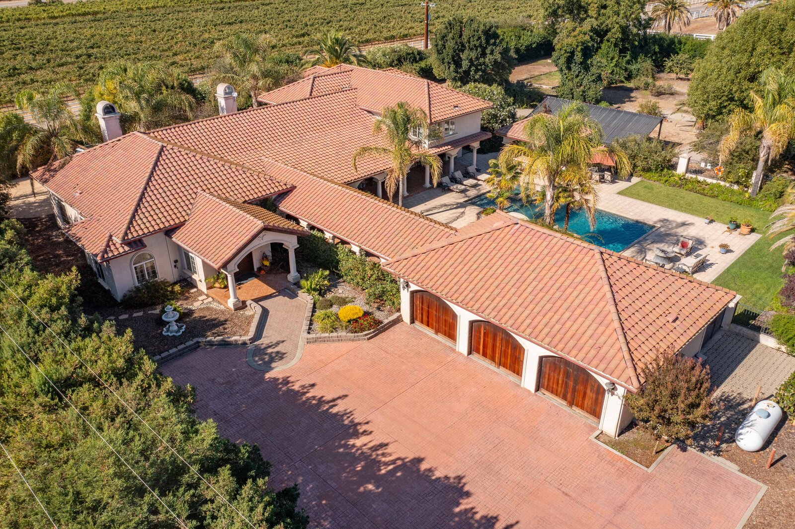 The “Greenville Ranch Estate” on 6+ Acres with Three Residences Lists ...