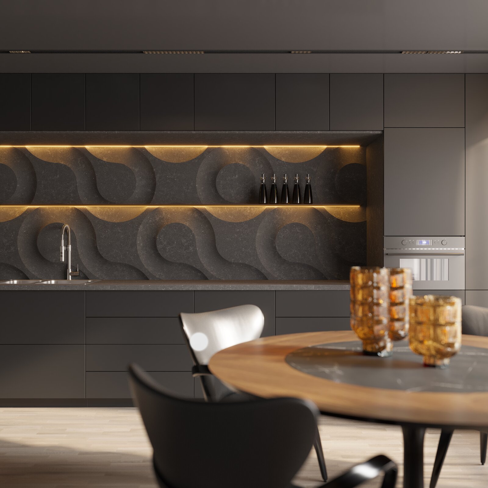 Photo 1 of 11 in Waterproof gypsum 3D panels by Wall Deco - Dwell