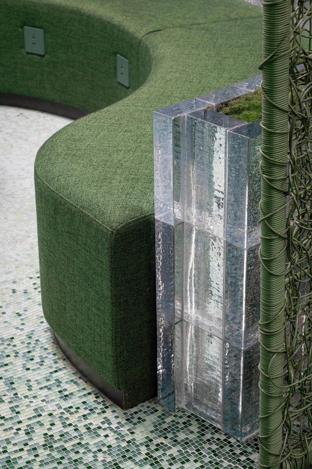 Photo 8 of 35 in Jungle on the Wall Family Washroom by URO Design ...