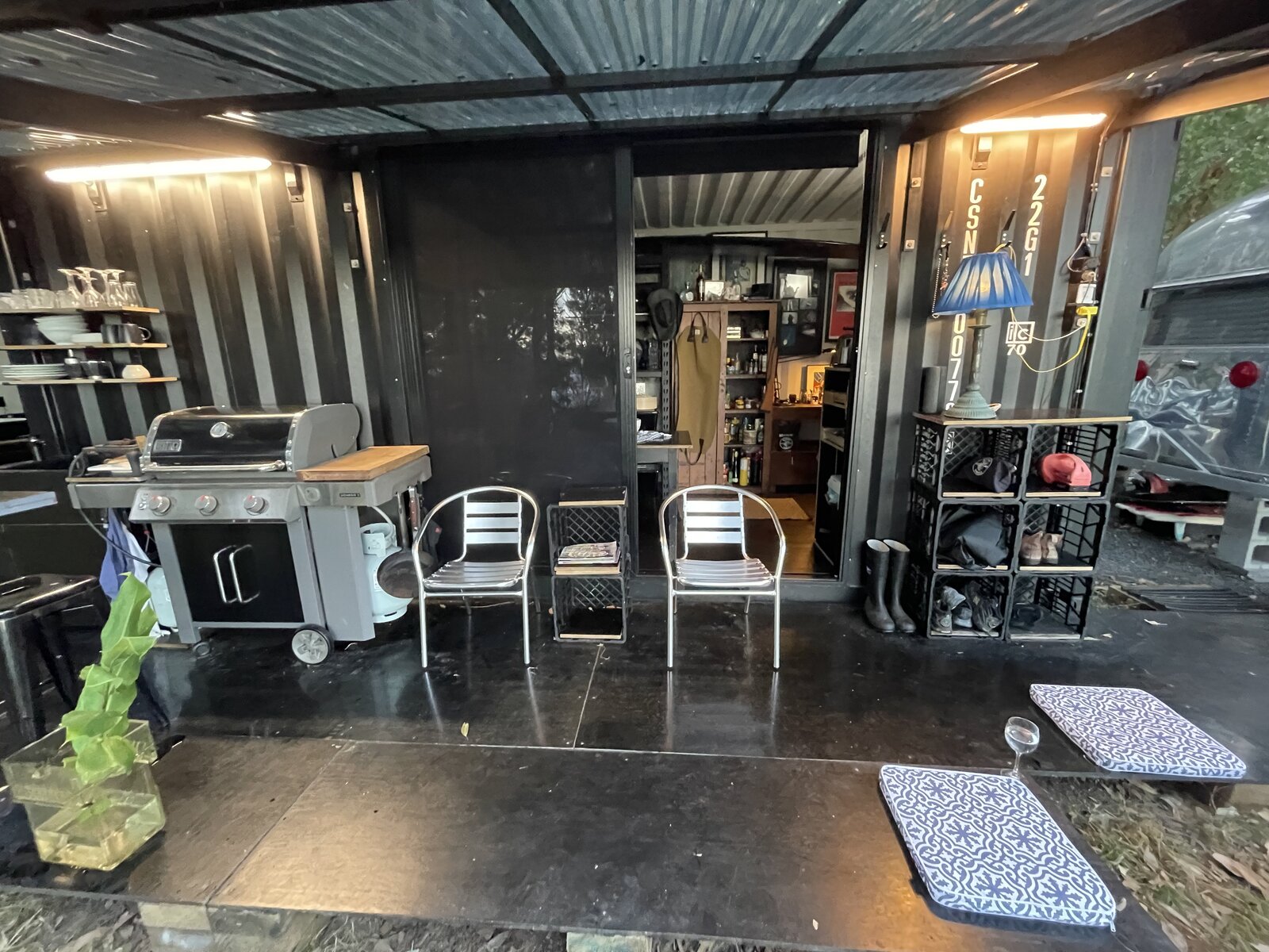 Photo 9 of 17 in ‘ Lola’ ‘ airstream / container eco retreat by Jason ...