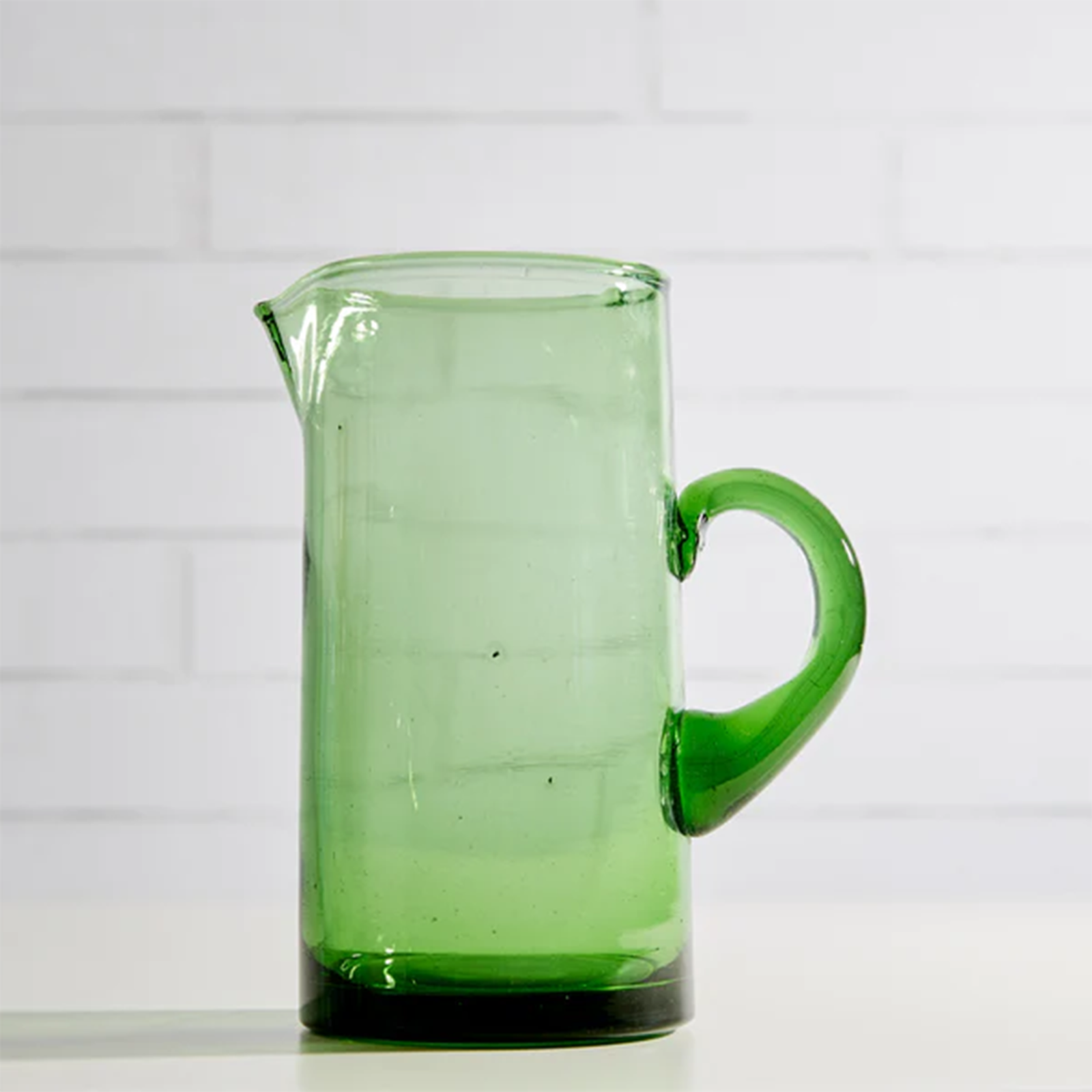 Moroccan Glass Cone Jug by Verve CULTURE - Dwell