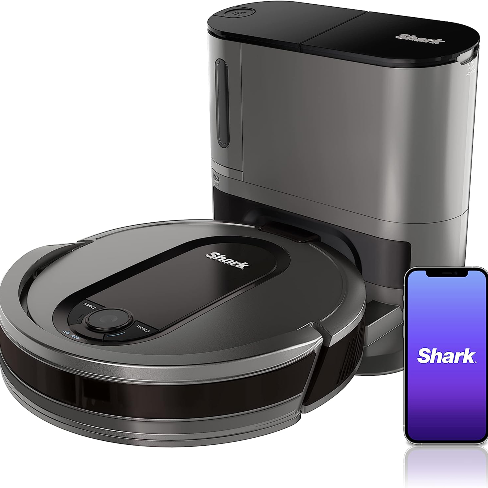 Shark AV911S EZ Robot Vacuum with Self-Empty Base - Dwell