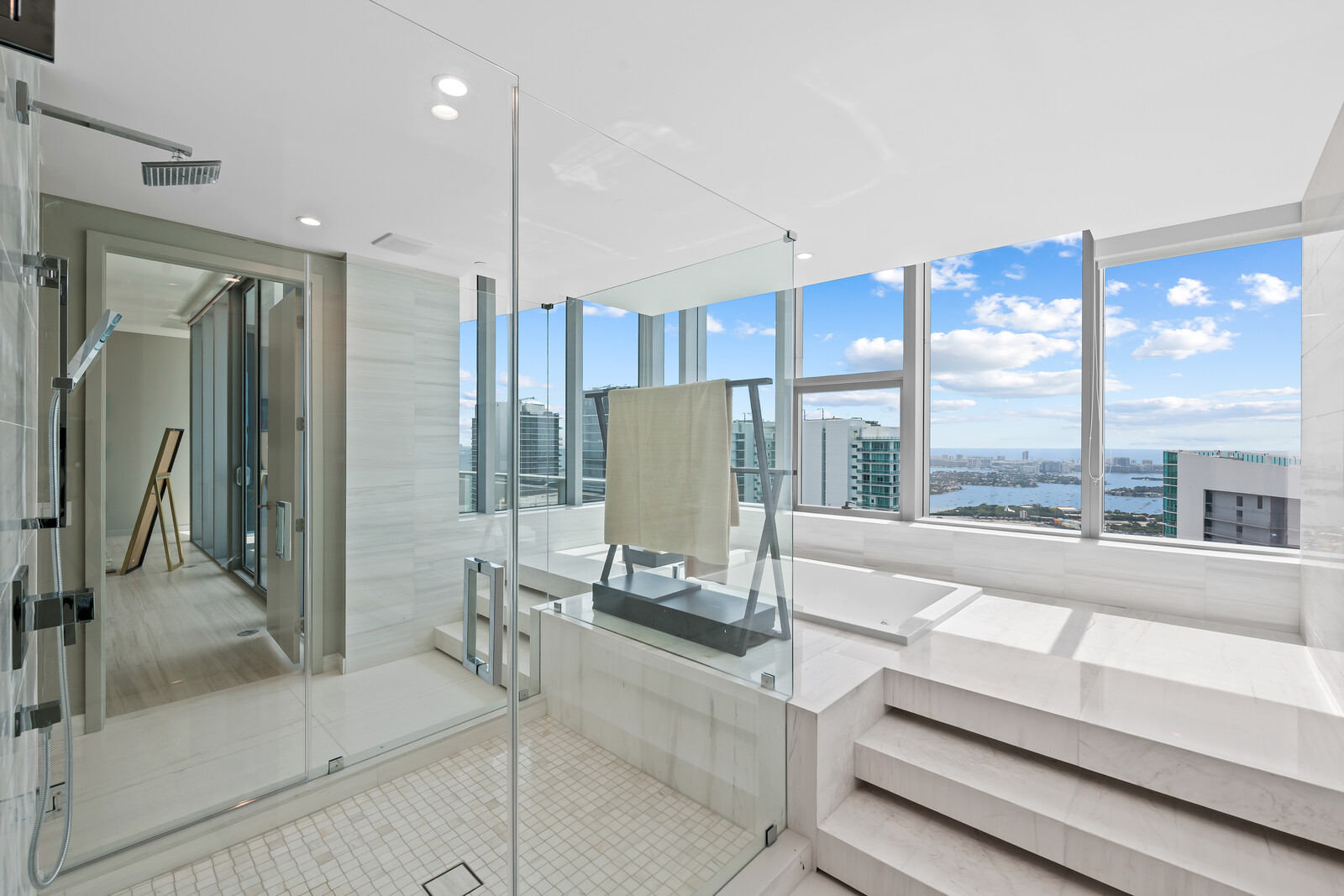Photo 3 of 8 in Duplex Penthouse Above The Sky Features Private Elevator and Sweeping Miami ...