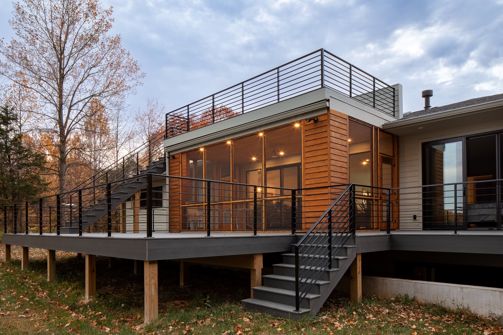 Photo 12 of 15 in Serenity in Nature: Wooded View Retreat with a ...