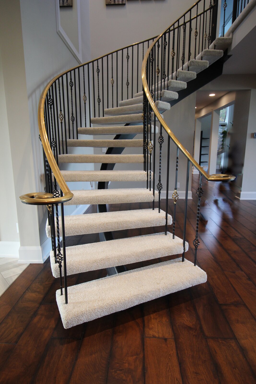 Photo 3 of 11 in Before & After: This Staircase Gets a Contemporary ...