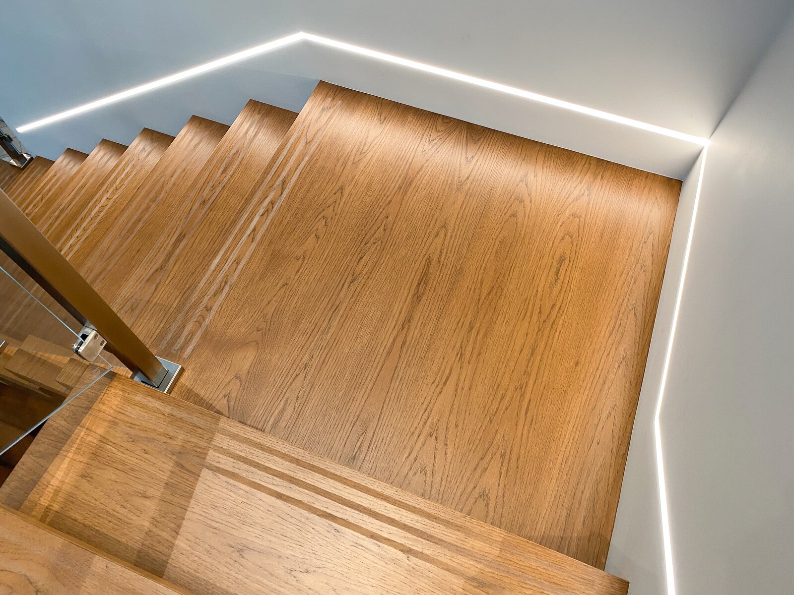 Photo 4 of 11 in Before & After: This Staircase Gets a Contemporary ...