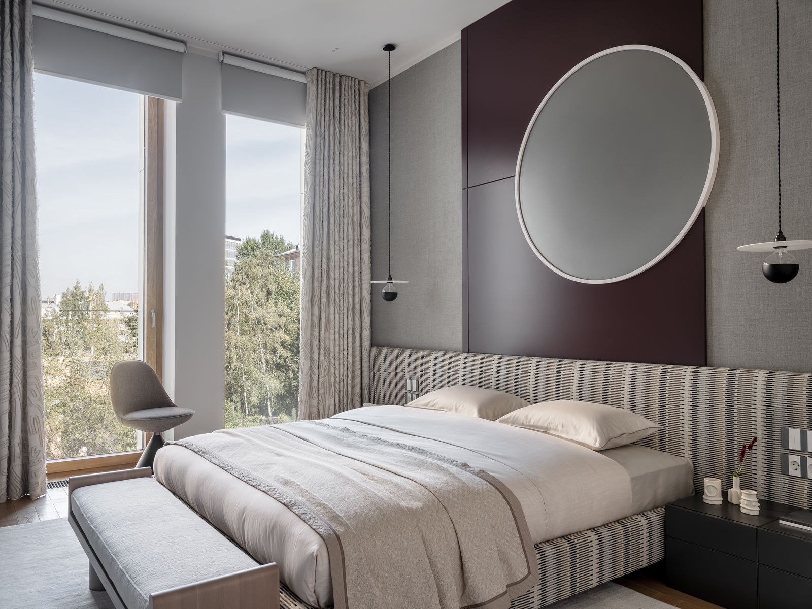 Photo 11 of 20 in Modern style apartment of 124 m2 in the historical house of Moscow by Anna ...