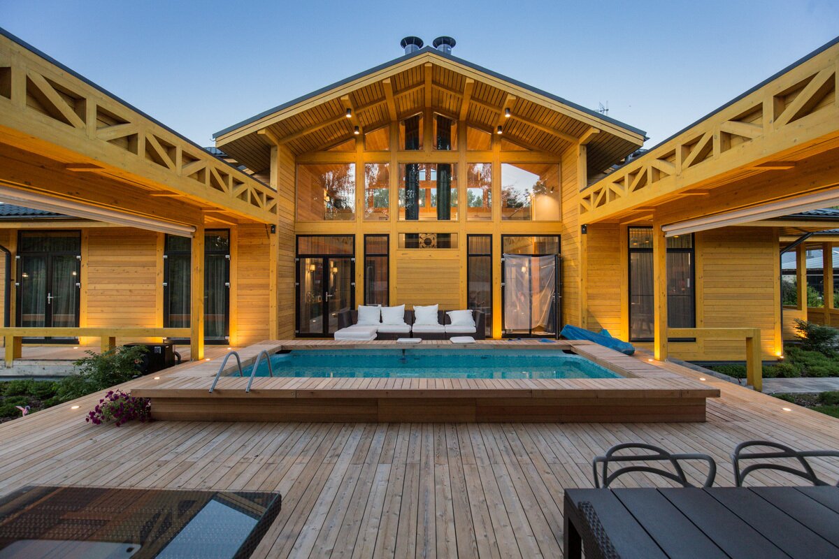 Photo 1 of 27 in Private residential house in Yakimanskoye by DKT HOUSE ...