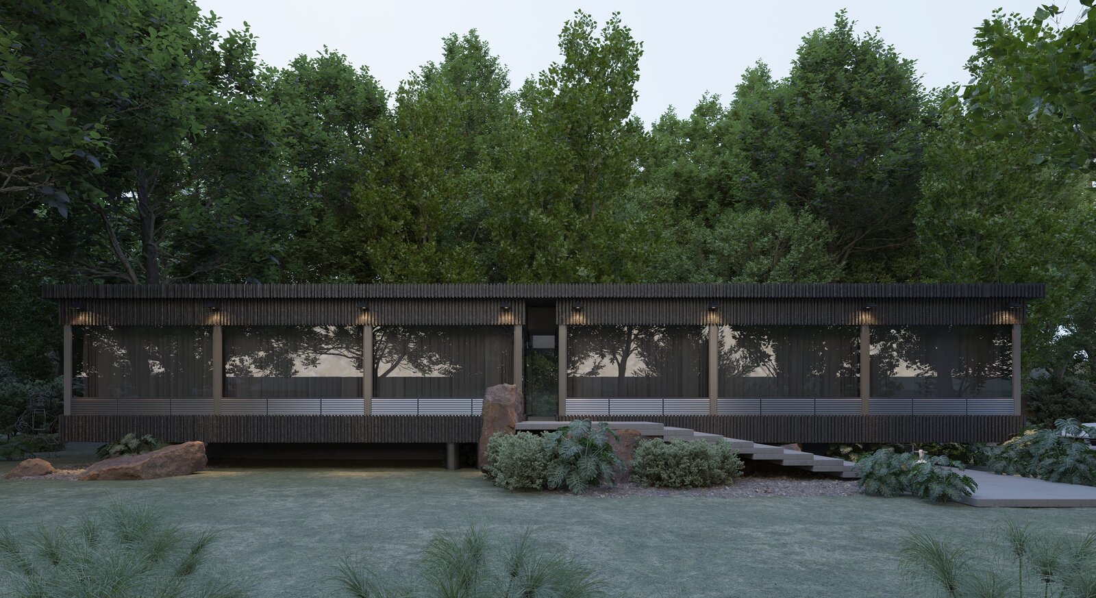 Photo 1 of 5 in Forest Hause Villa Erdogan by Gökhan Erdogan - Dwell