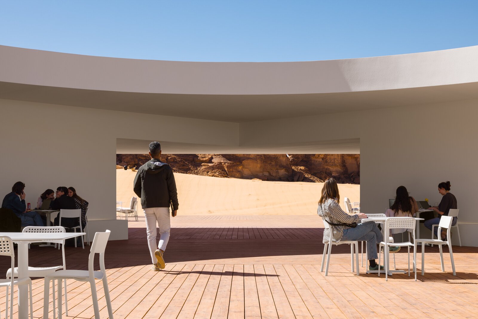 Photo 12 of 20 in Desert X AlUla 2024 Visitor Centre by KWY.studio - Dwell