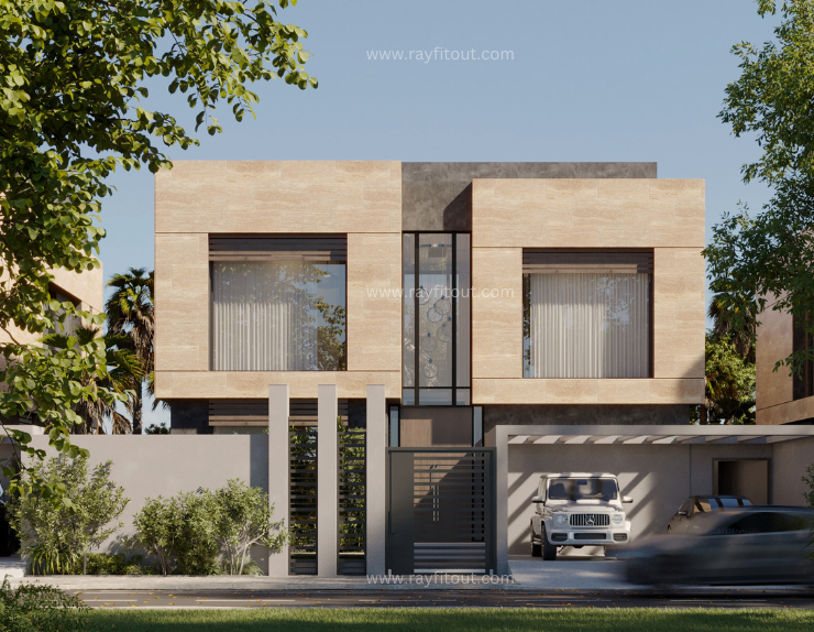 Photo 1 of 4 in ADJACENT VILLA PRIVATE FARM RESIDENCE by Rayfitout ...