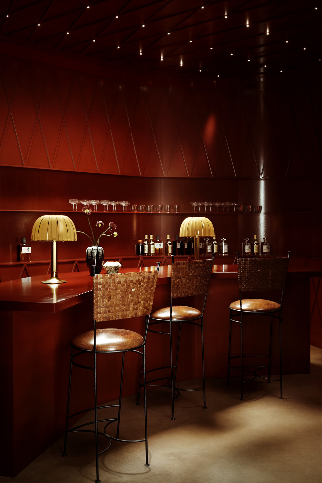 Photo 6 of 15 in Red Lounge by Sacha Ore - Dwell