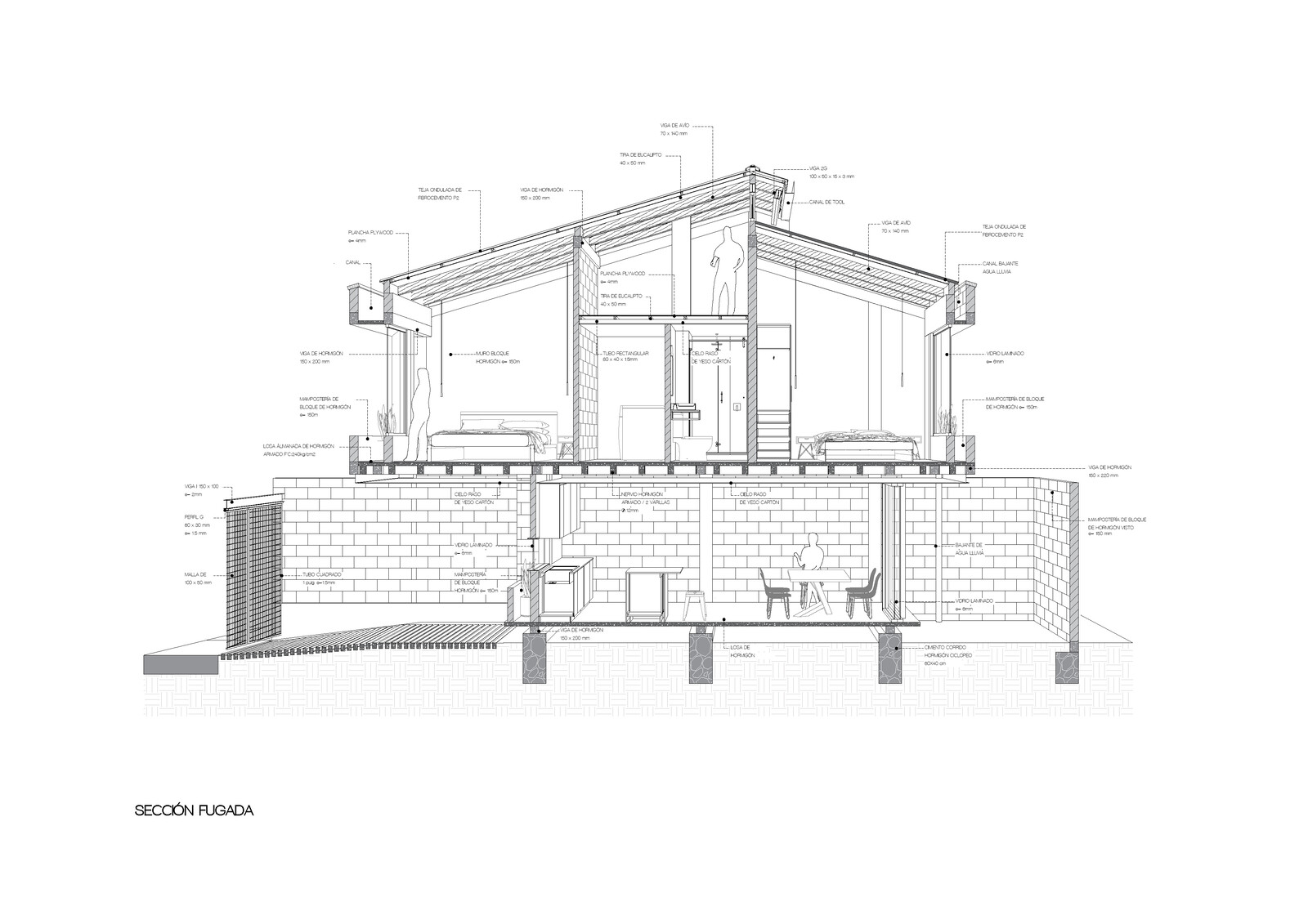 Photo 3 of 22 in House D59: materiality as an alternative by Pedro ...
