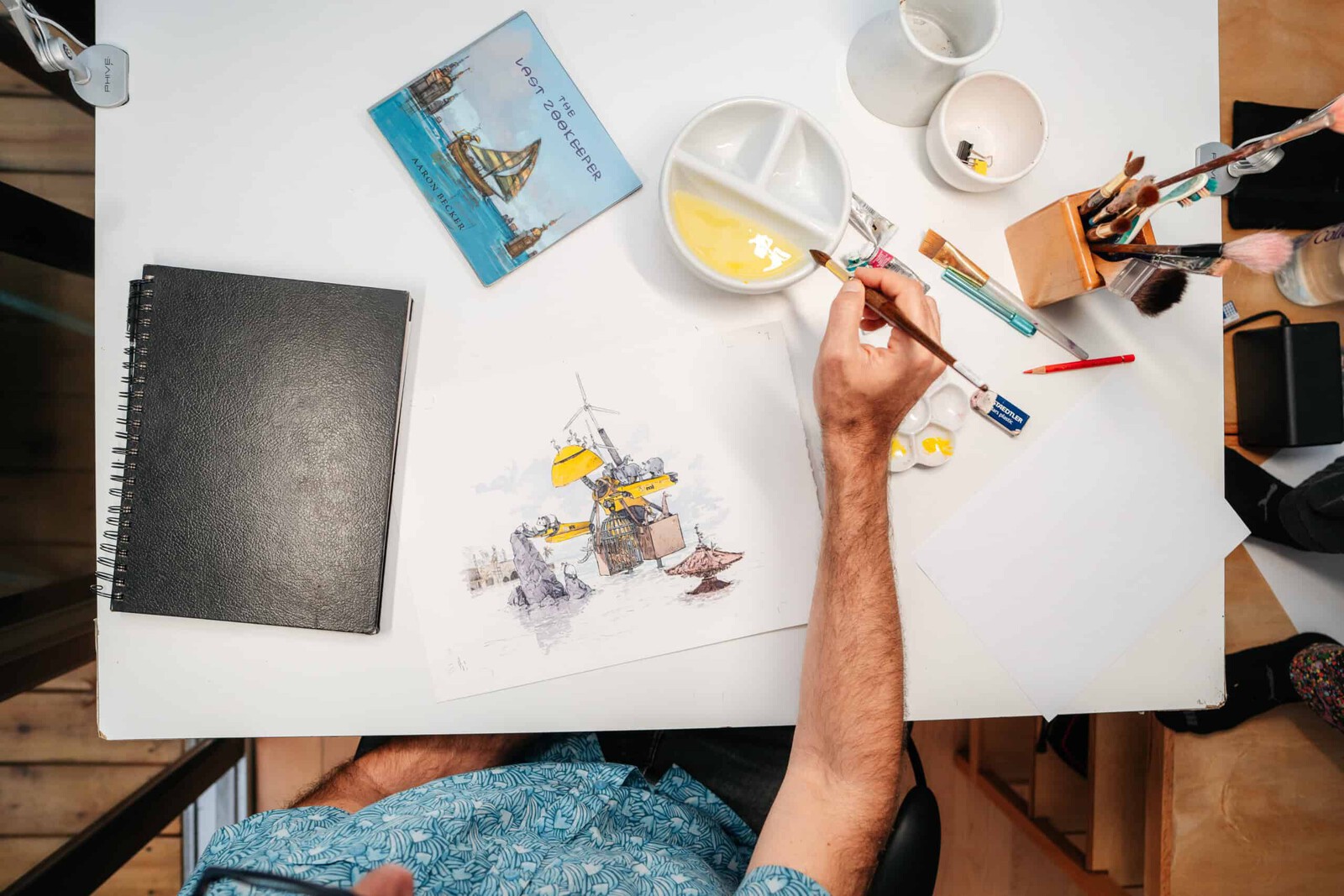 Photo 7 of 14 in New England studio designed for award-winning author ...