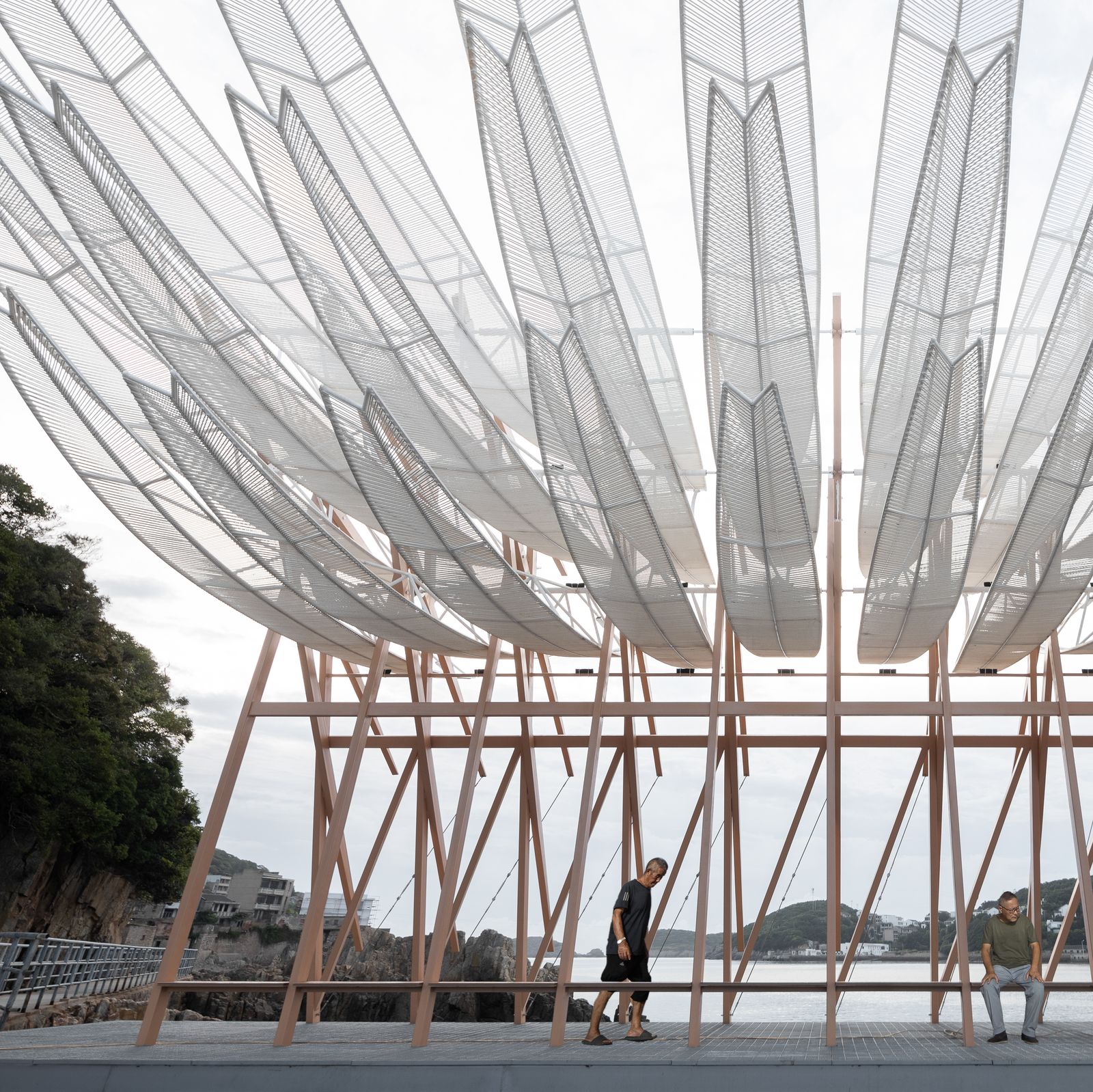 Photo 20 Of 27 In Seaside Pavilion On Chai Shan Island By Gn Architects