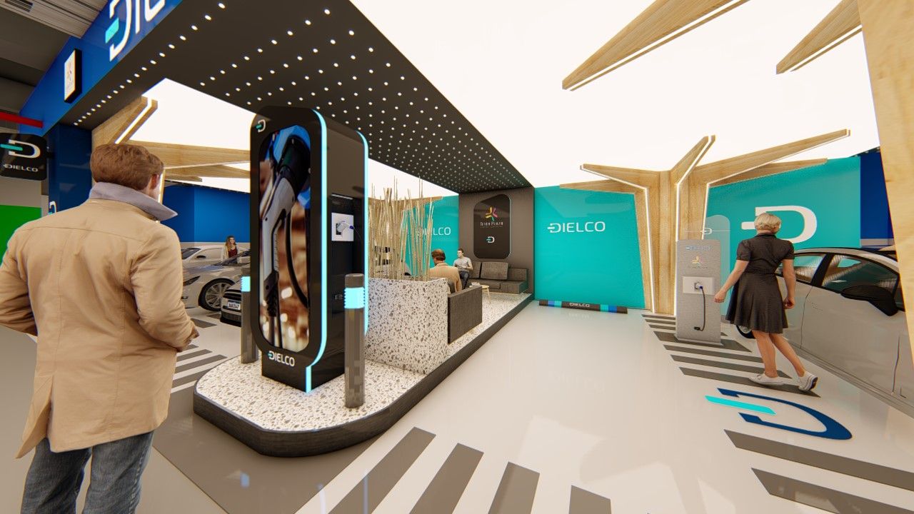 Photo 16 of 21 in DIELCO EV Charging Station by Alejandro Enciso Marín ...