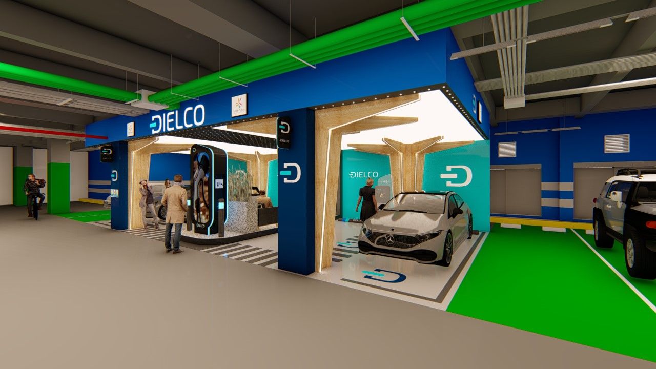 Photo 14 of 21 in DIELCO EV Charging Station by Alejandro Enciso Marín ...