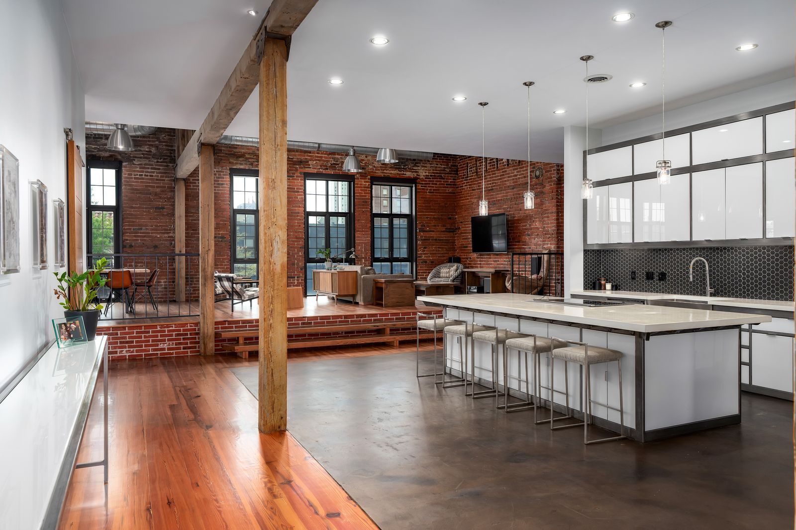 Photo 9 of 42 in Wood Loft - DIY historic whole-building renovation by ...